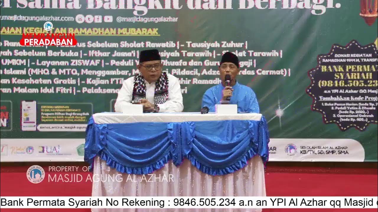 Tausiyah Berbuka Puasa Ramadhan 3 - H. Hidayat Saputra, M.Pd - YouTube