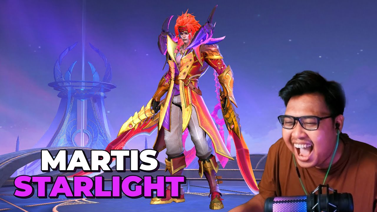 MLBB PUSH RANK Pakek MARTIS STARLIGHT !! - YouTube