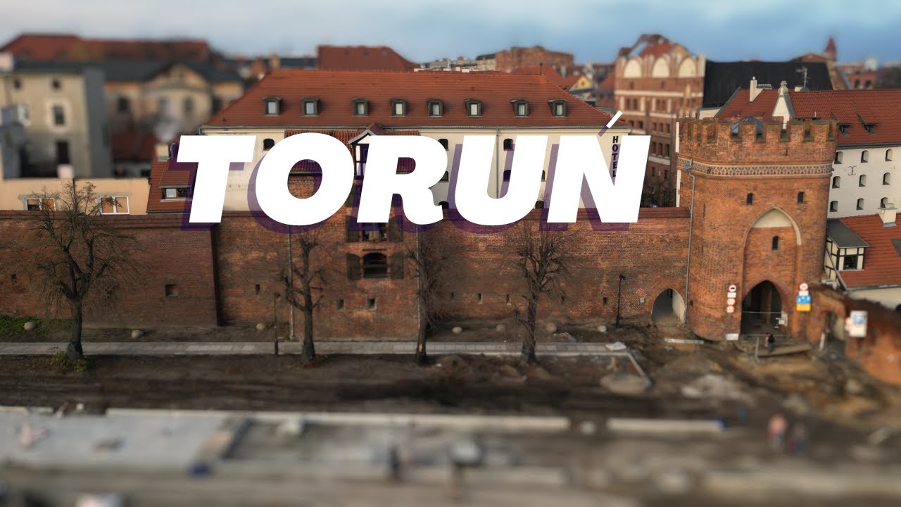 Toruń z drona | 2023 | 4k | Dji mini 3 pro - YouTube