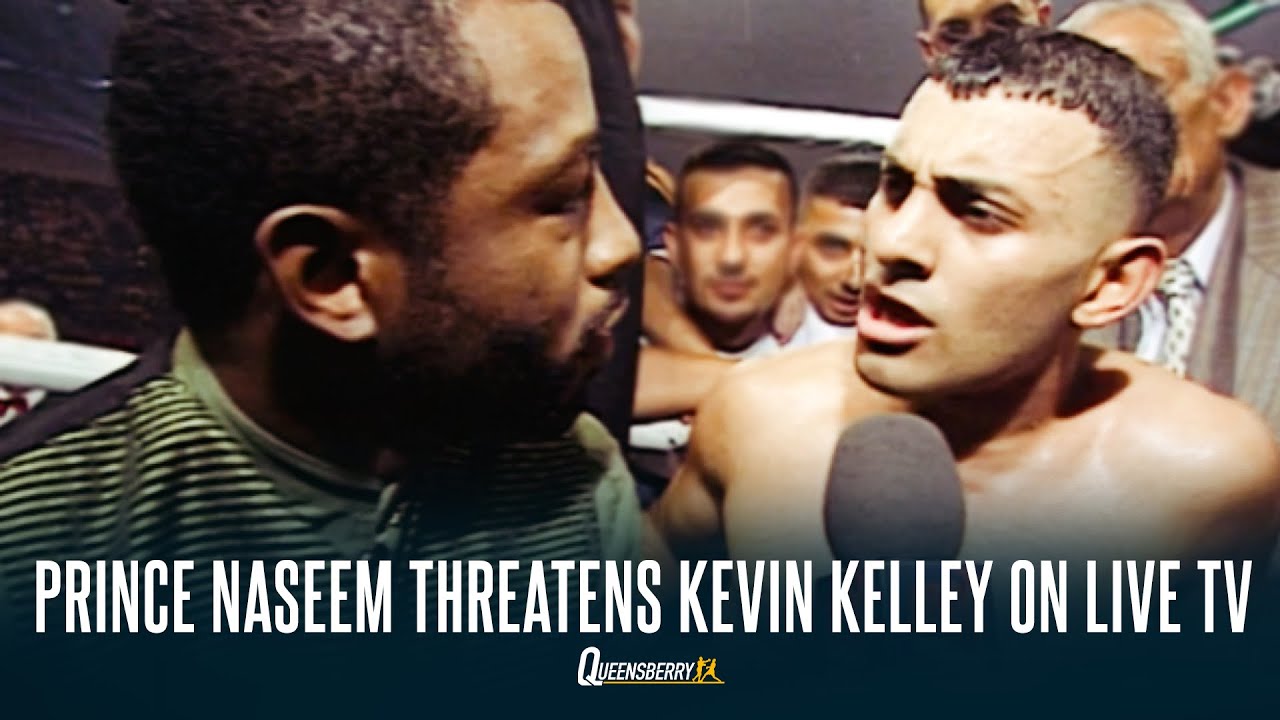 "I'M GONNA KNOCK YOU SPARK OUT!" | INCREDIBLE moment Prince Naseem ...