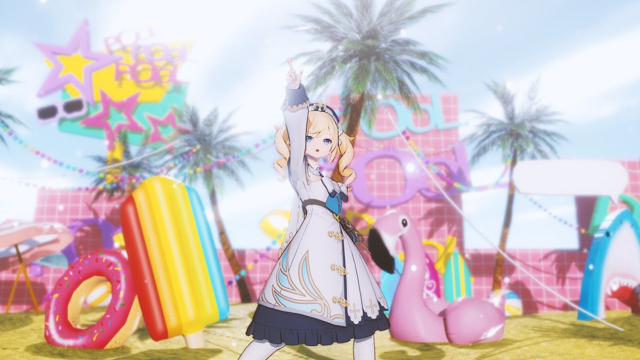 原神 Genshin Impact 1.3 Stream Part 17 - Evil Barbara advances into the ...