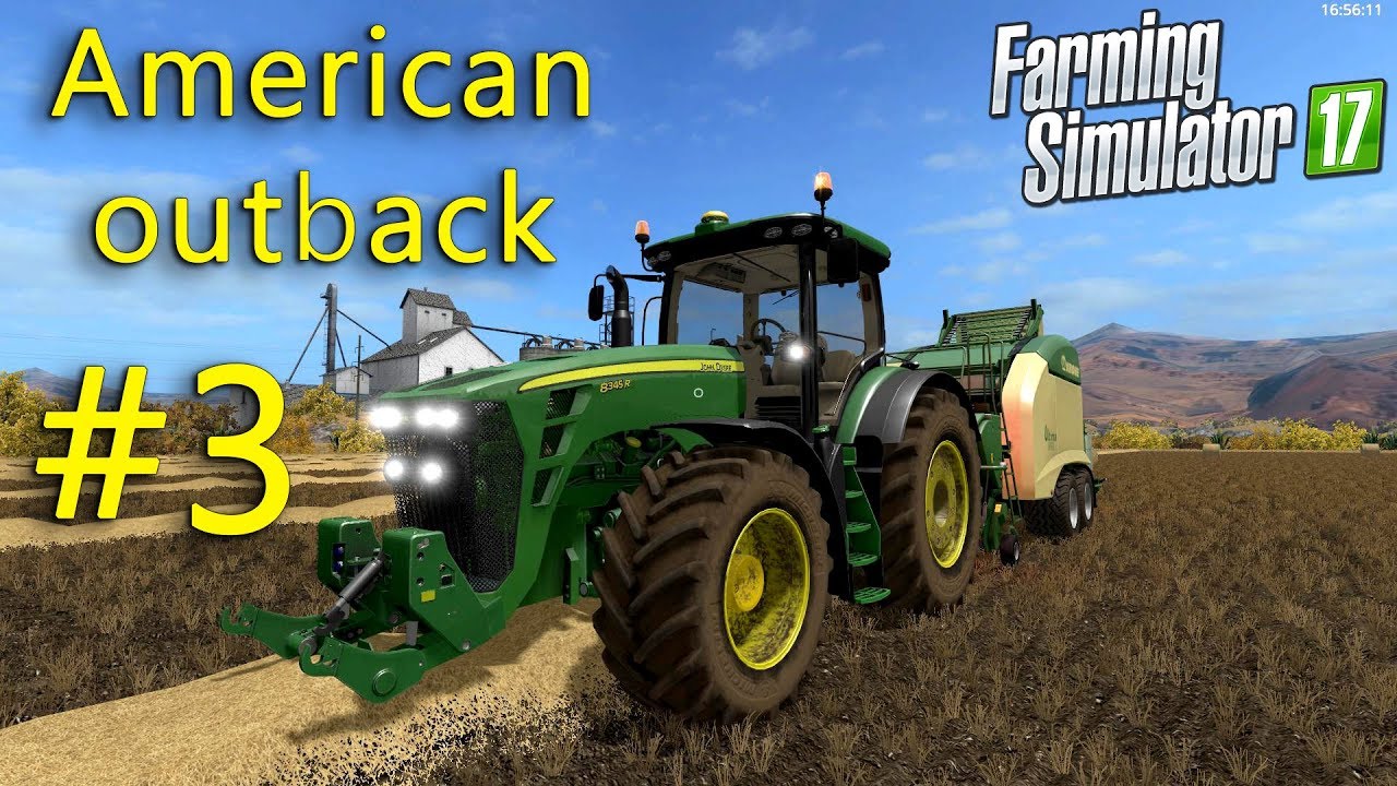 FS17 -- American Outback (Türkçe) -- Mısırlar soldu🌾🙁 - YouTube
