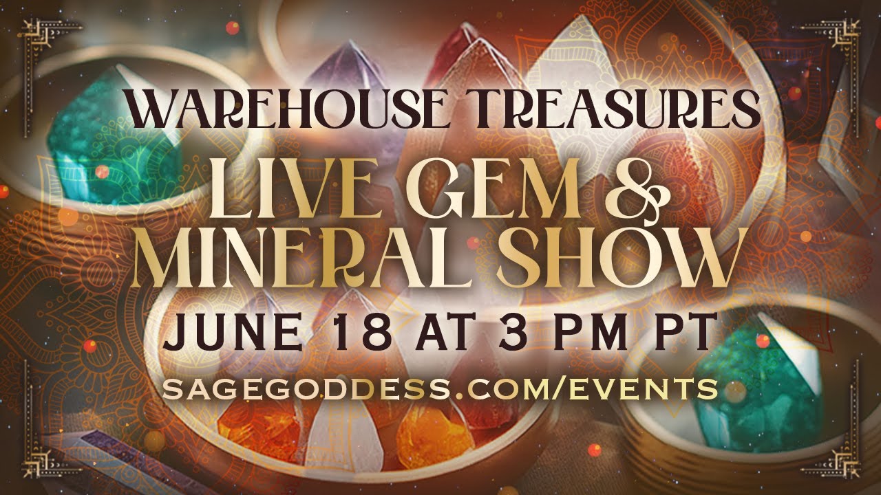 Live & Gem Mineral Show - YouTube
