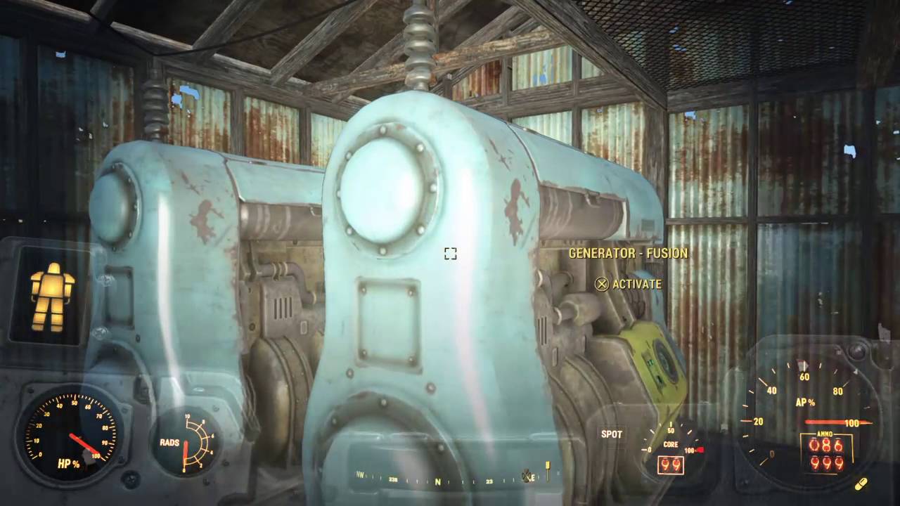 Fallout 4 Contraptions US Army Big factory build - YouTube