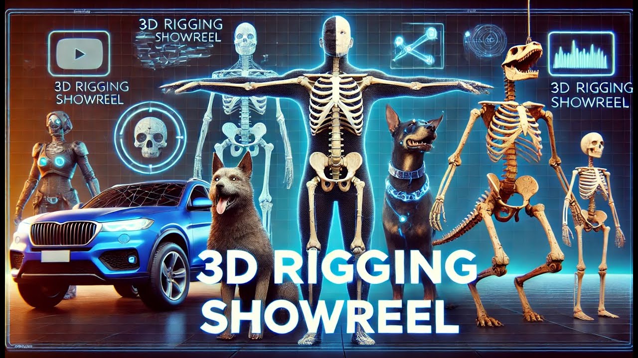 3D Rigging I Rigging Showreel I Tushar Lodh - YouTube