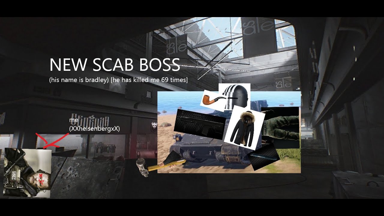 Scav Boss Bradley Sighting (SCARY!!!!) - YouTube