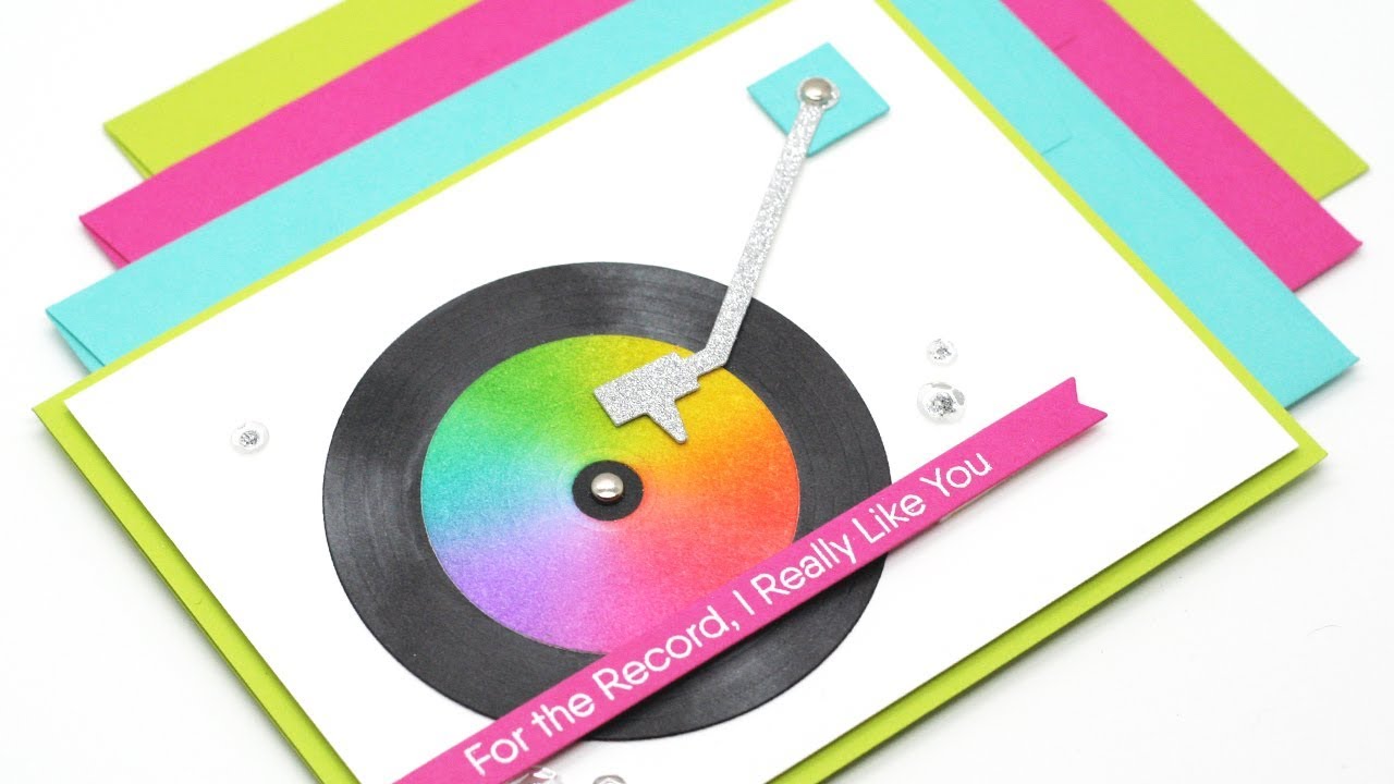 Creating an Interactive Turntable Card - YouTube