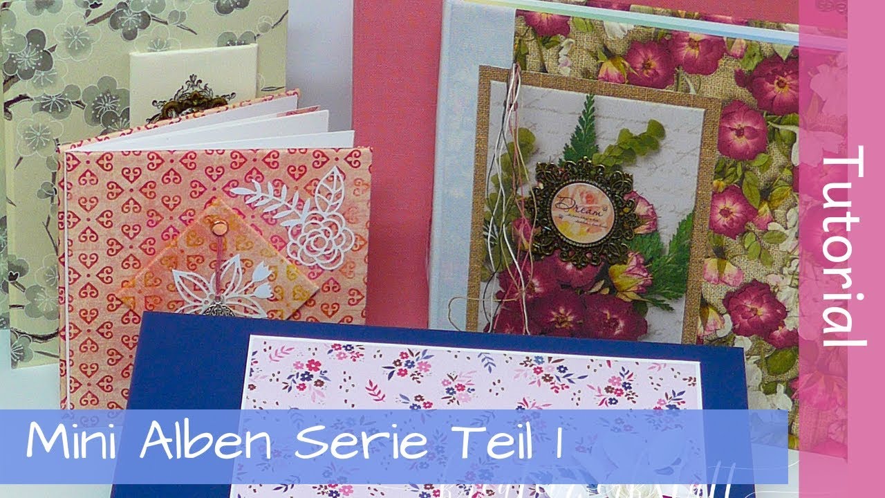 Mini Album Tutorial Series Part 1 - One Page Album - Stampin' Up ...