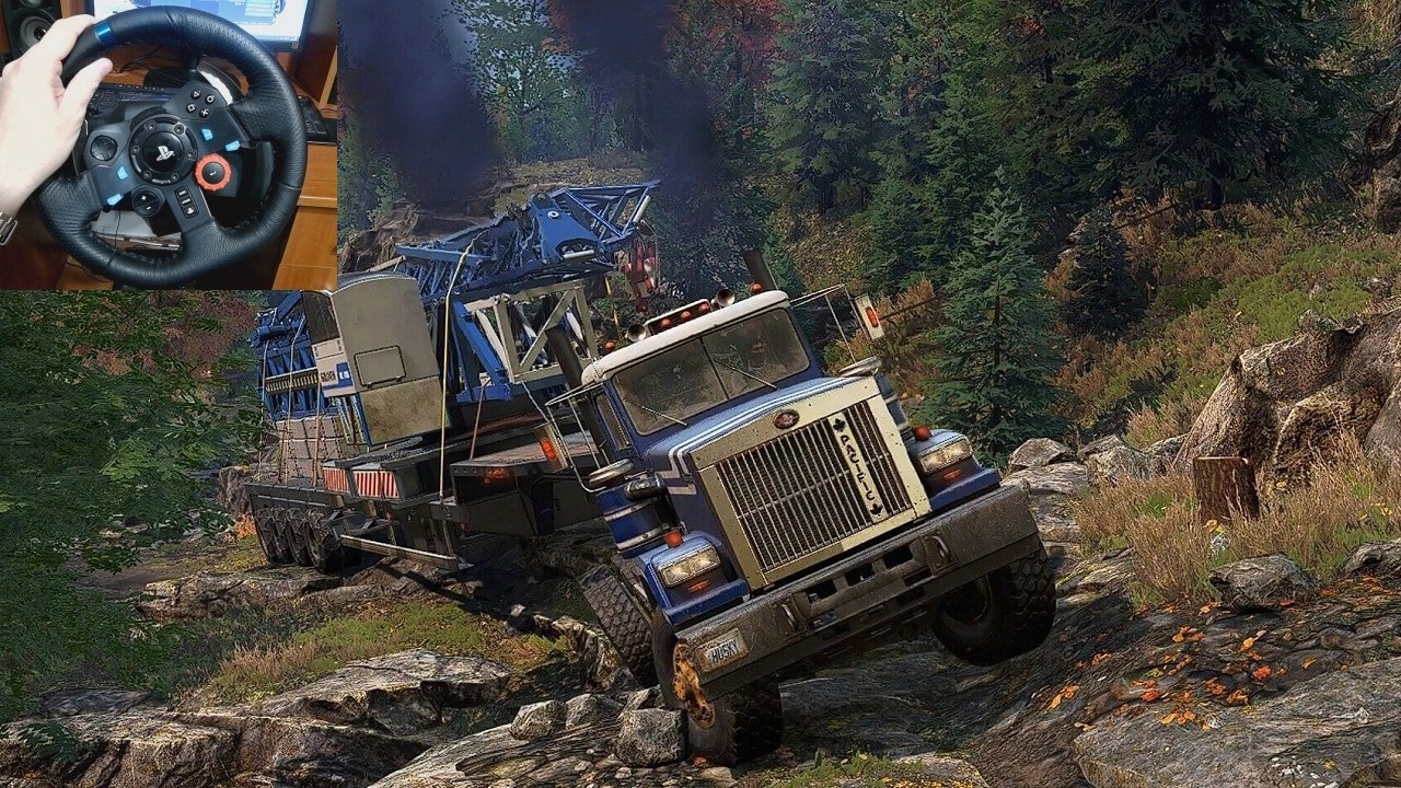 Heavy Haul with Pacific P512 PF | Crane Transport on Extreme Mountain ...