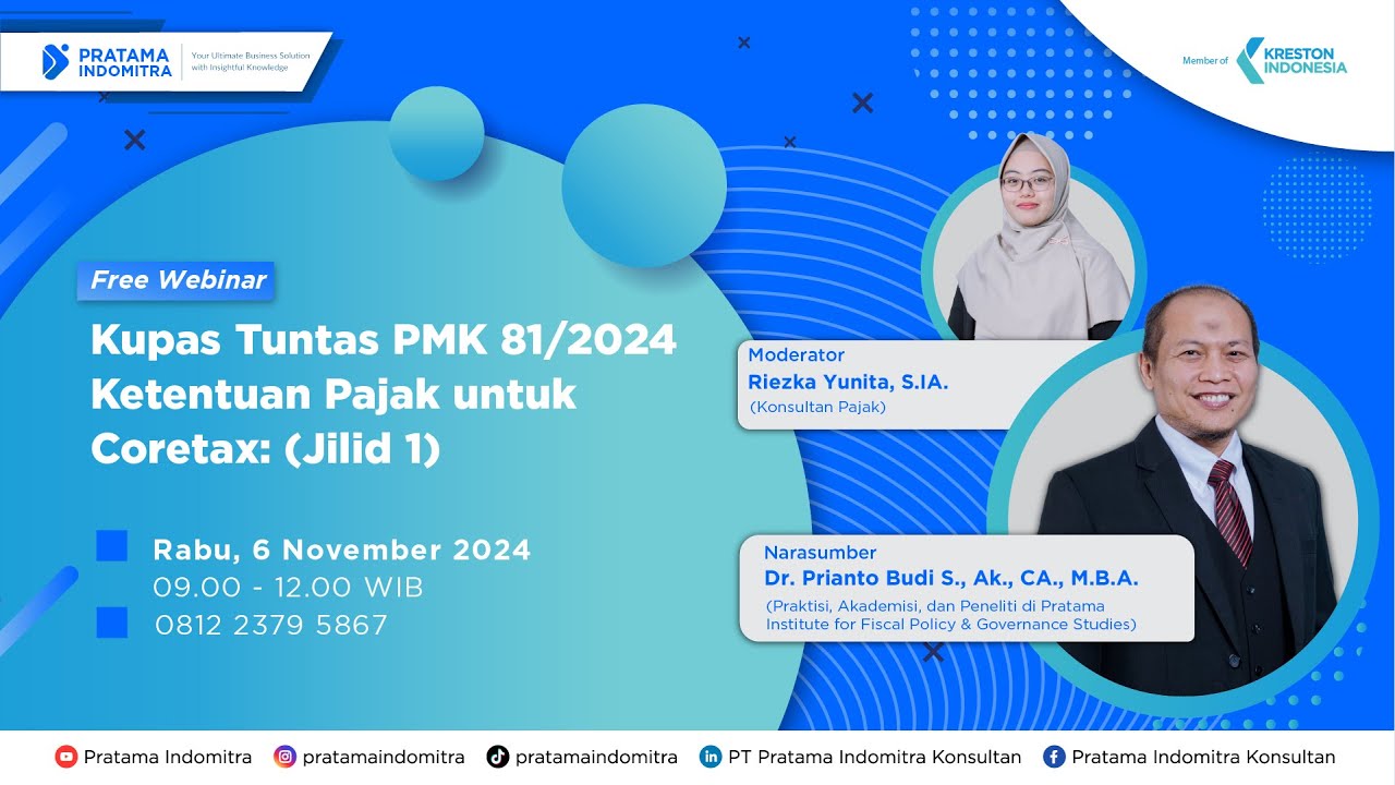 Kupas Tuntas PMK 81/2024 Ketentuan Pajak untuk Coretax: Jilid 1 - YouTube