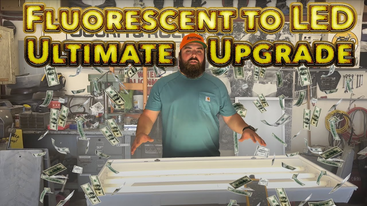 Upgrade Your Fluorescent Fixture to LED! - YouTube