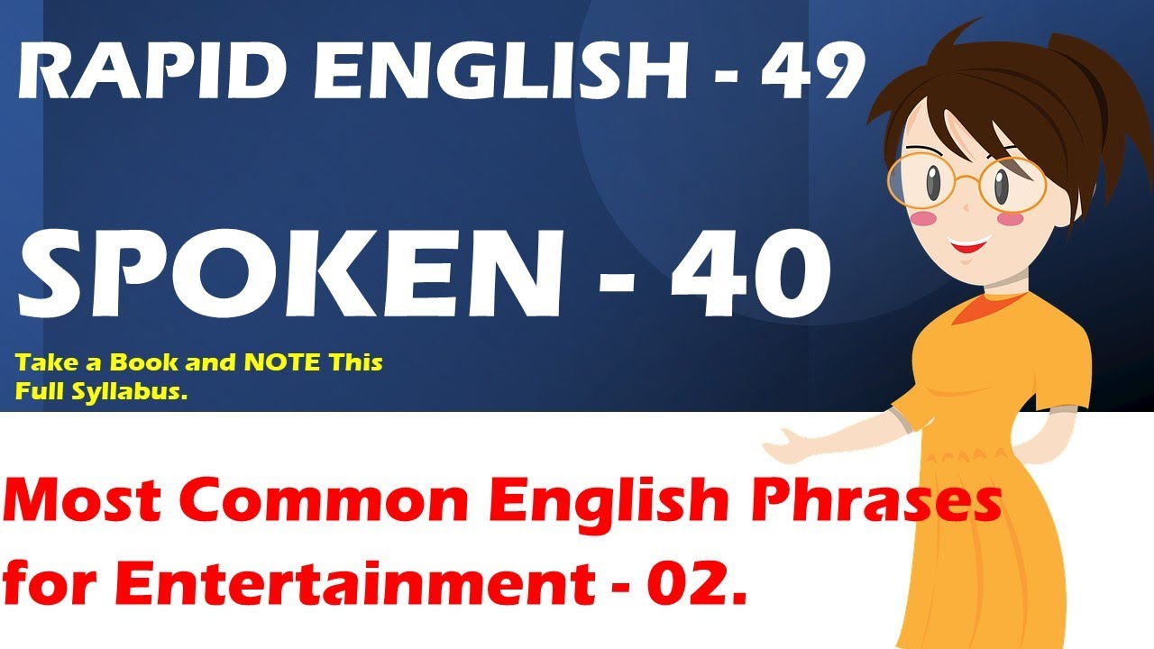 SPOKEN ENGLISH - 40- |Learn English Live 24/7 🔴 English Speaking ...