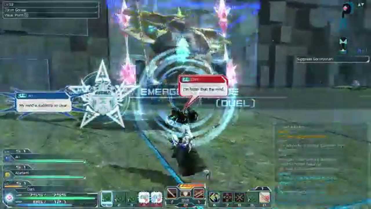 PSO2: Zoron Goraal [Very Hard] Samurai Solo - YouTube