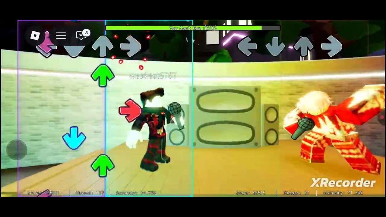 Playing fnf remix - YouTube