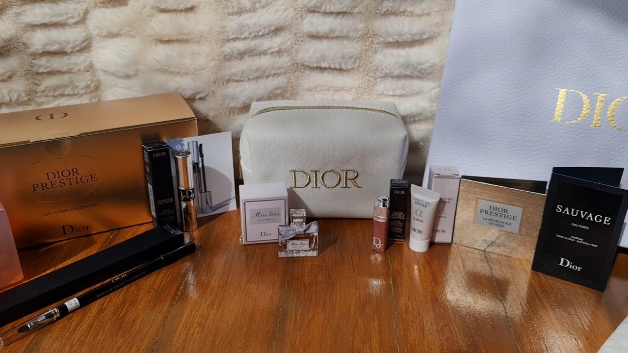 DIOR BEAUTY UNBOXING Including Beauty Discovery Kit GWP 😍 - YouTube