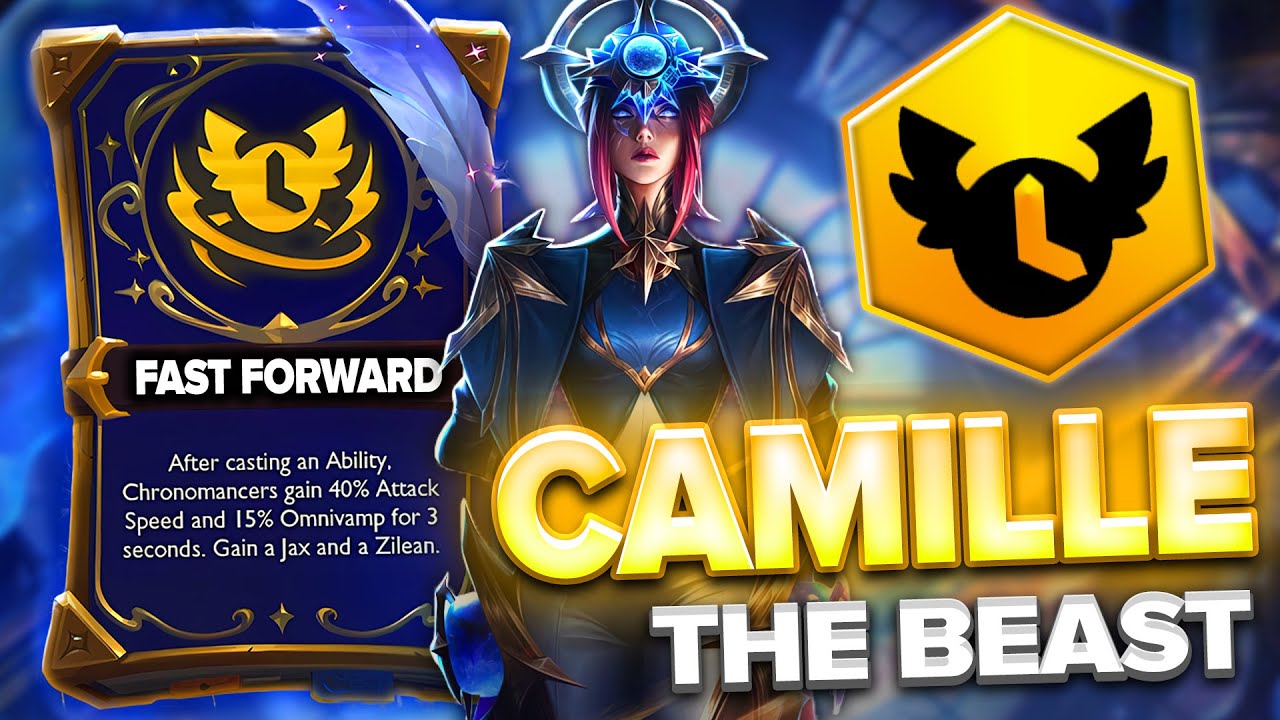 6 Chrono Hero Camille is WILD!!! | Teamfight Tactics Set 12 Ranked ...
