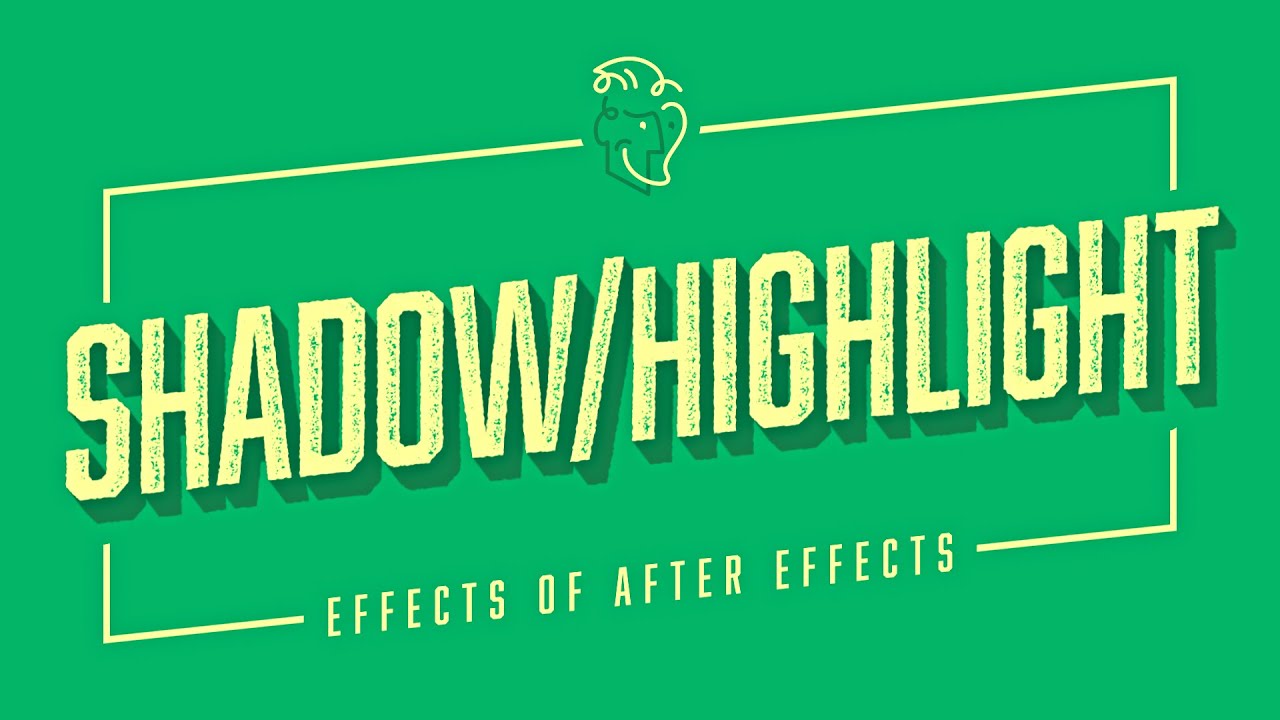 Shadow/Highlight | Effects of After Effects - YouTube