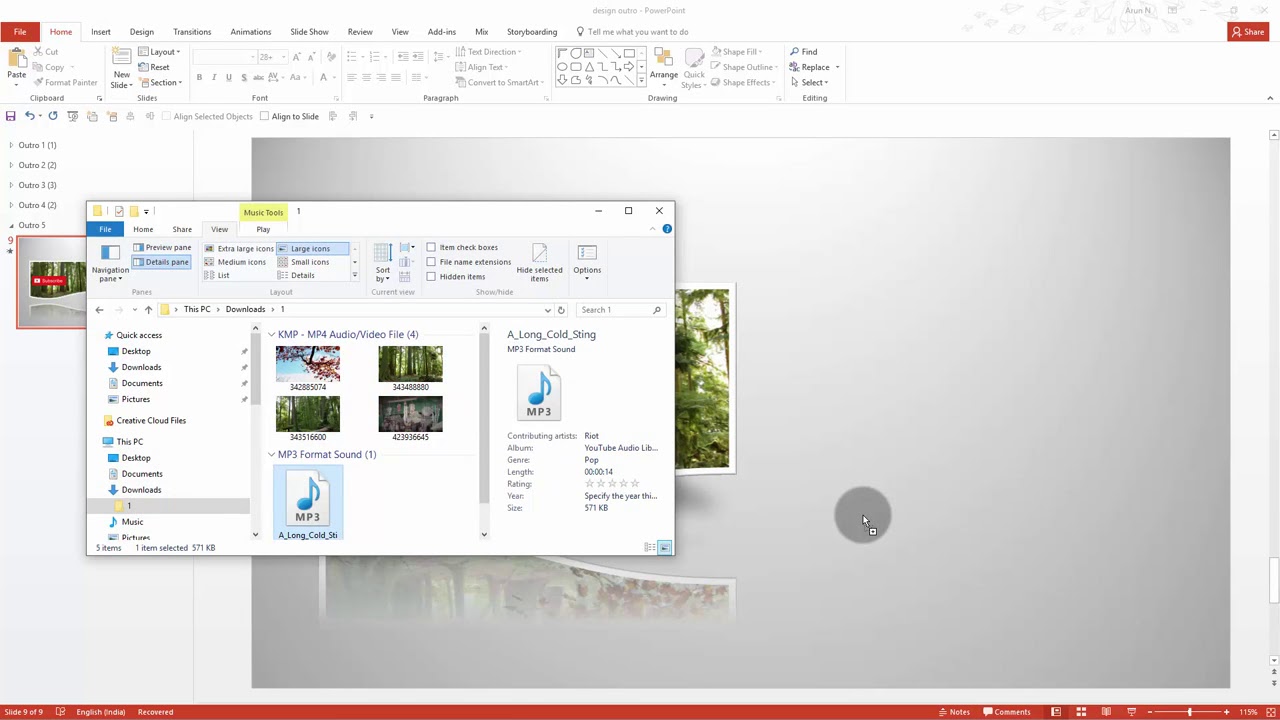 Add Background Music In PowerPoint YouTube Outro 5 YouTube add-background-music-in-powerpoint-youtube-outro-5-youtube