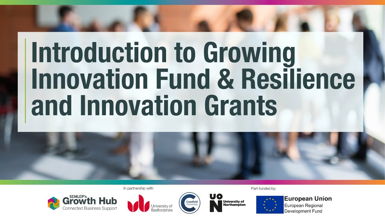 Introduction to New Capital Grant Schemes - YouTube