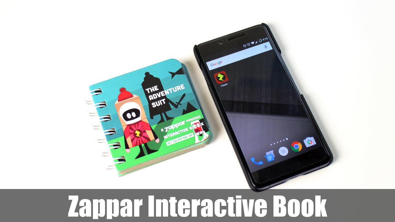 Zappar Interactive Adventure Book - YouTube