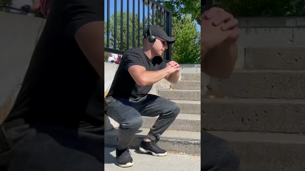 Forward Step Jump Squats - YouTube