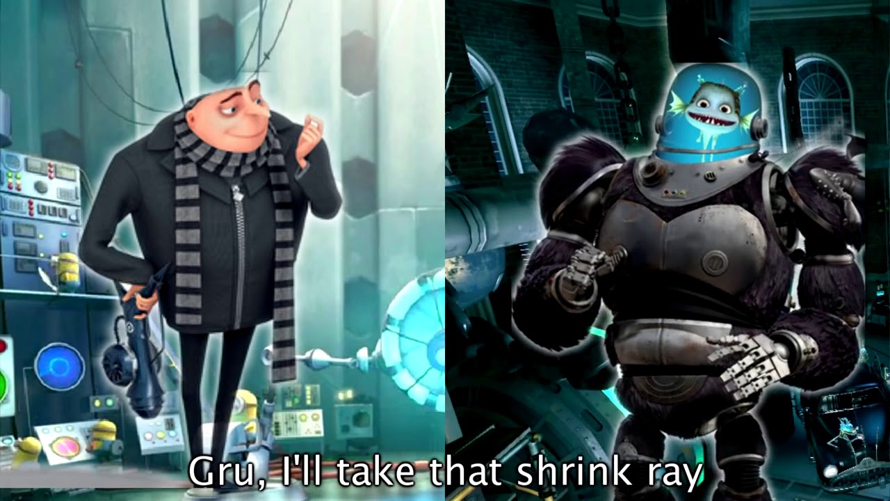 Gru vs Megamind CMG Rap Battles - YouTube