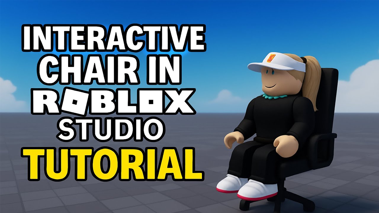 PAANO GUMAWA ng INTERACTIVE CHAIR sa ROBLOX Studio (Step-by-Step ...