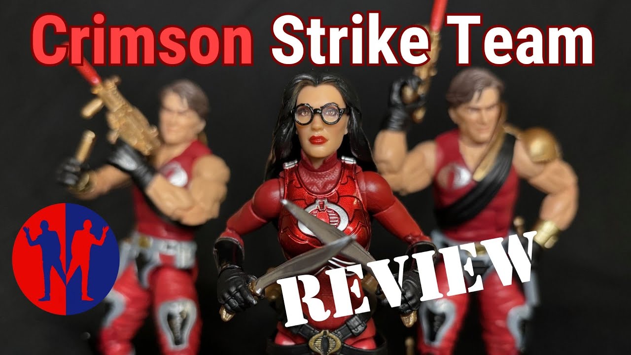 G.I. Joe Classified Crimson Strike Team Review + Unboxing - YouTube