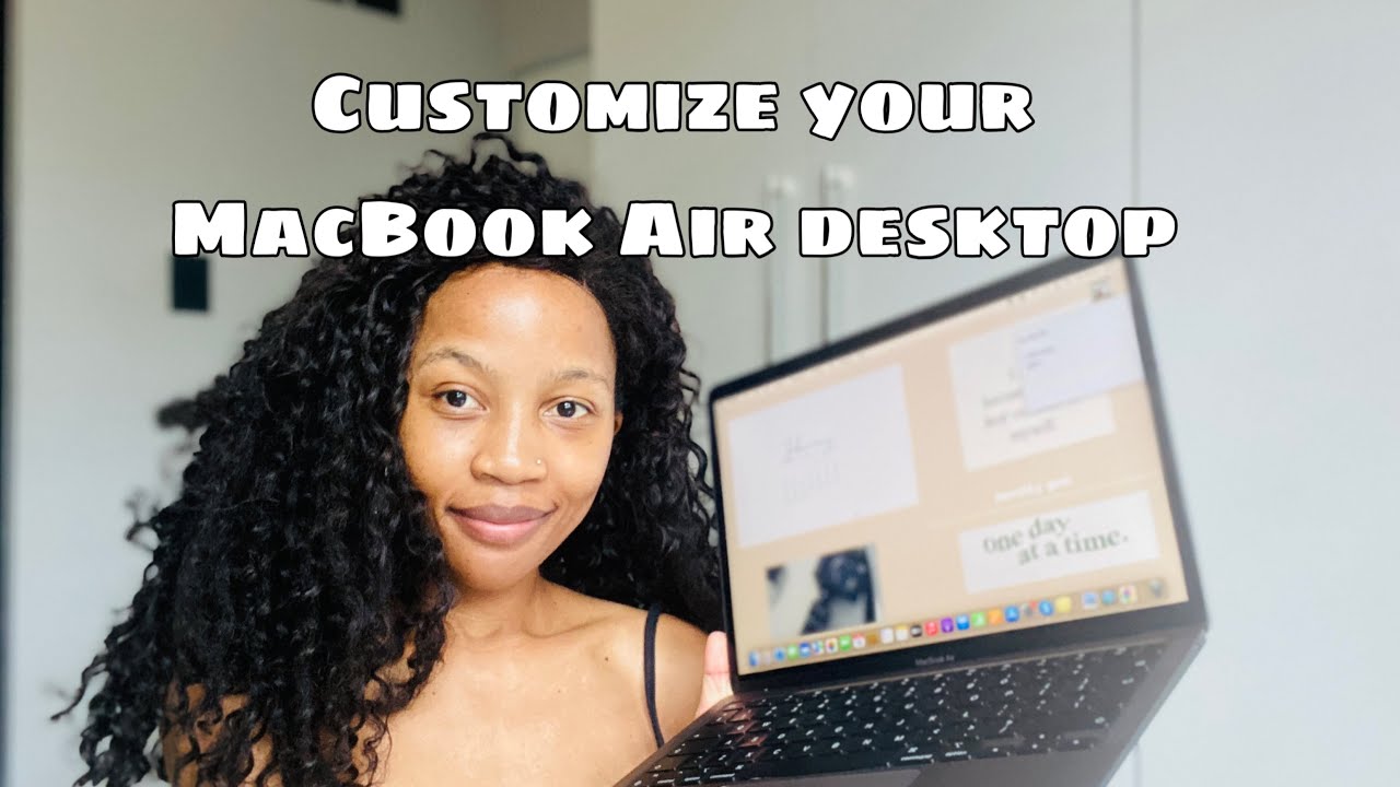 How to customize MacBook Air M1 desktop - YouTube