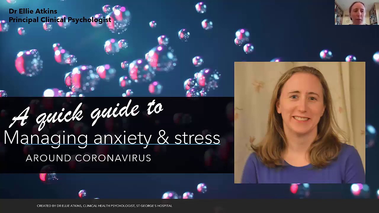 A Quick guide to managing anxiety around Coronavirus - YouTube