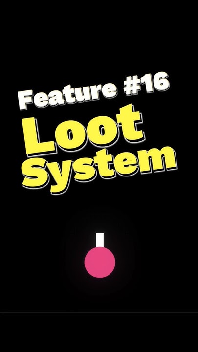 I Made A Game With YouTube Unity Tutorials. Video 10 Loot System - YouTube