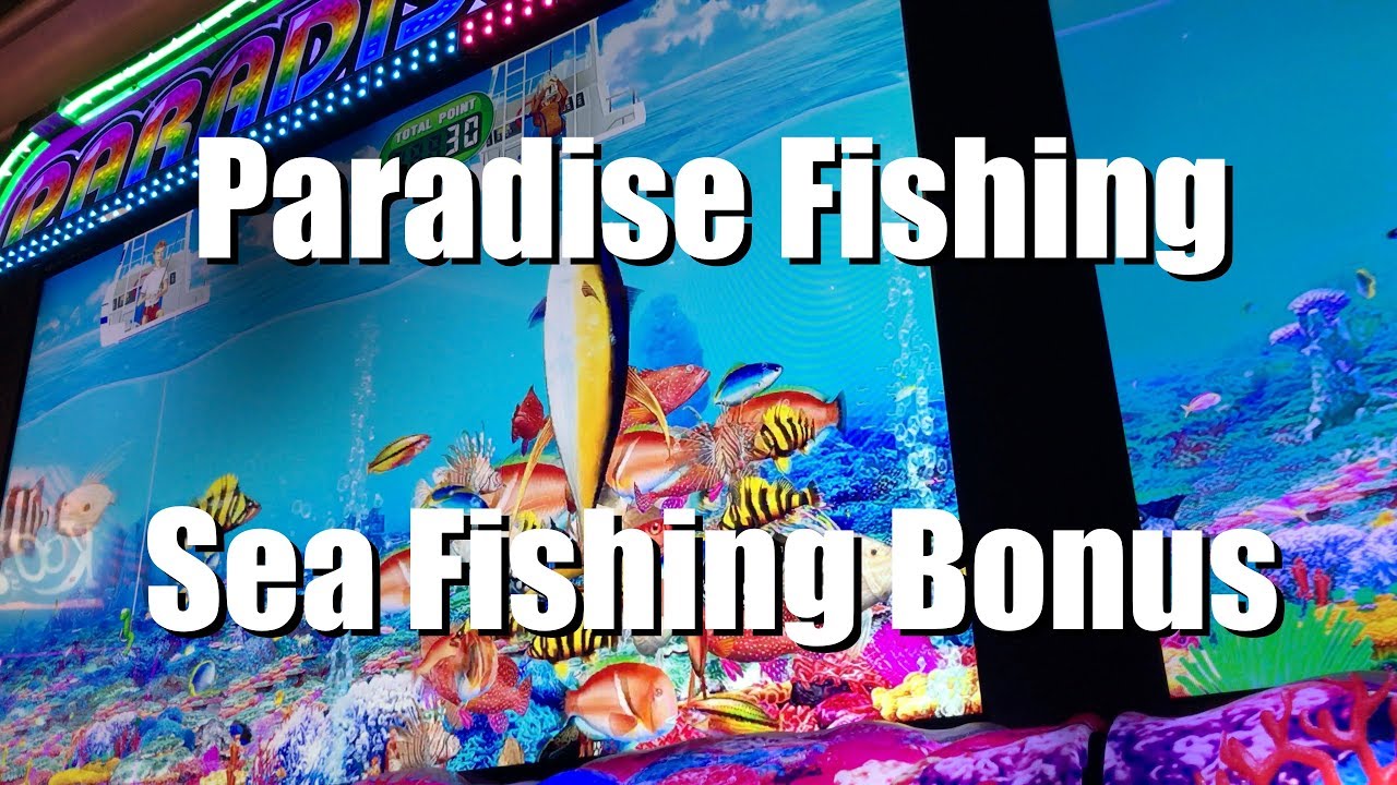 Aruze Paradise Fishing Slot: Sea Fishing Bonus - YouTube