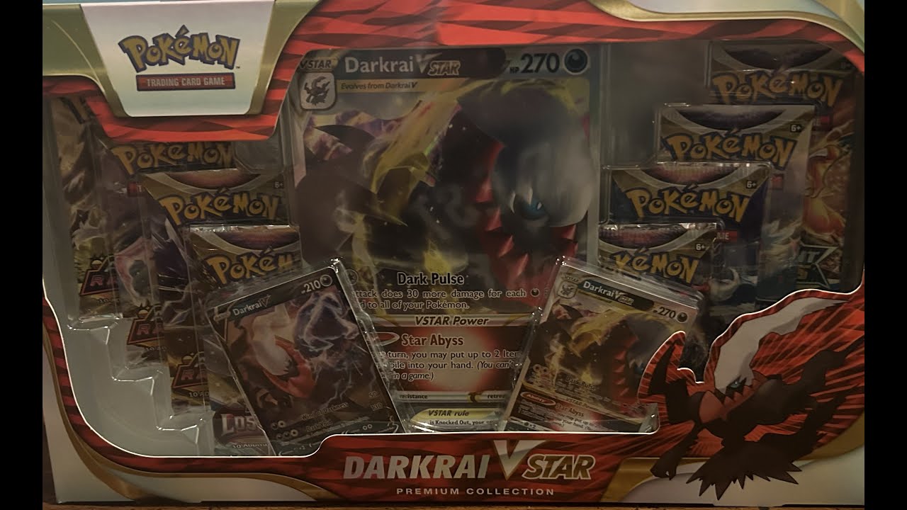 Opening Darkrai Vstar Box. Wal-Mart's Black Friday Deal - YouTube