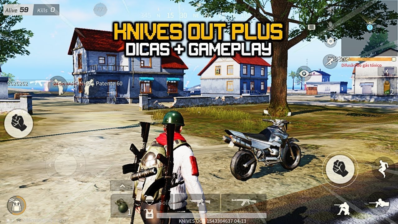 KNIVES OUT PLUS ANDROID SERVIDOR BETA PARA TESTES! GAMEPLAY ( DICAS ...