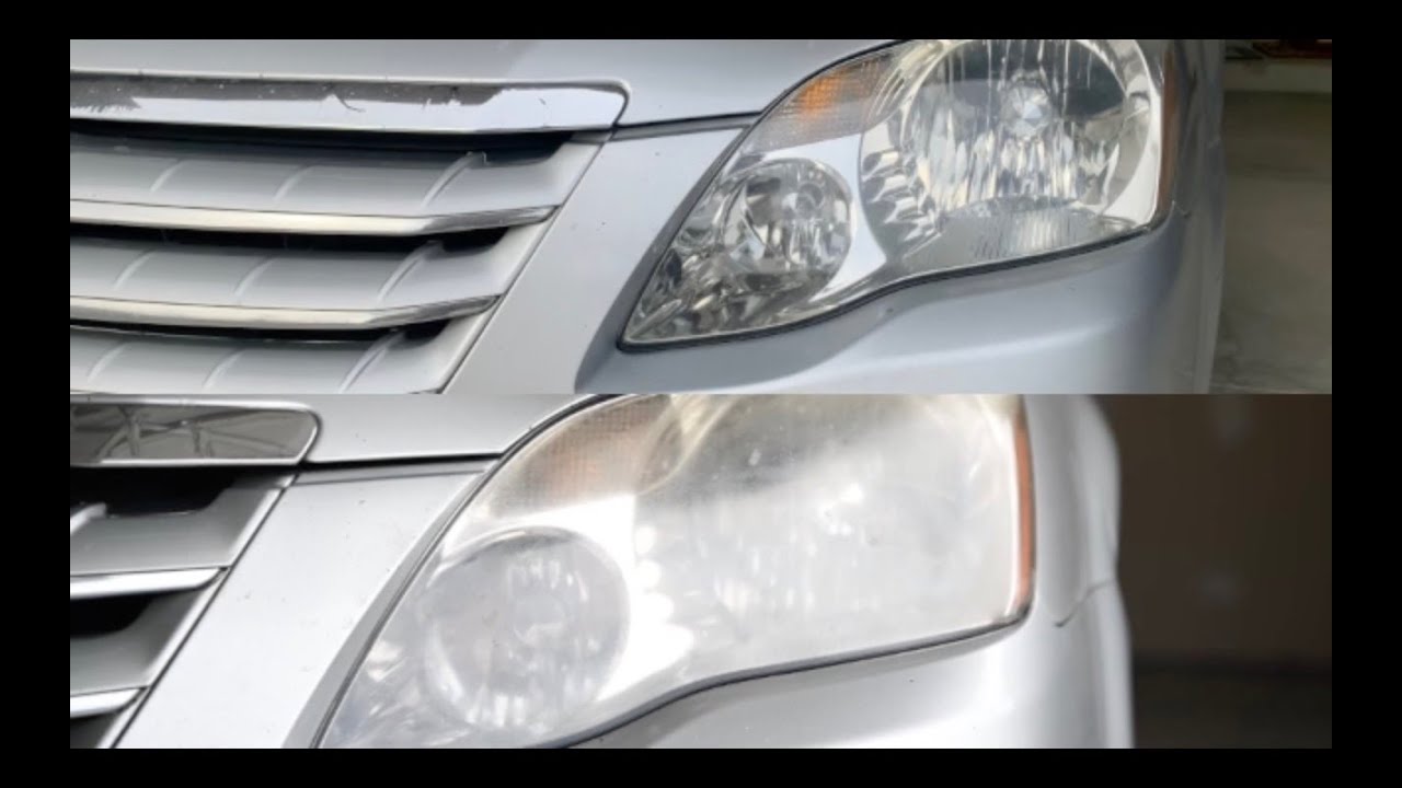 Clean Foggy Headlights in 5 minutes | Easy way to clean Headlight - YouTube