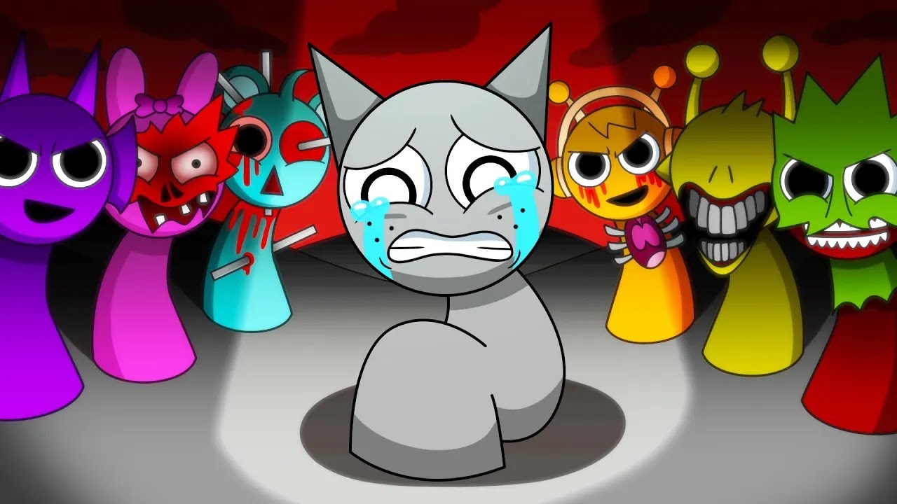 GRIS: El Rechazo SPRUNKI... (Animación) - YouTube