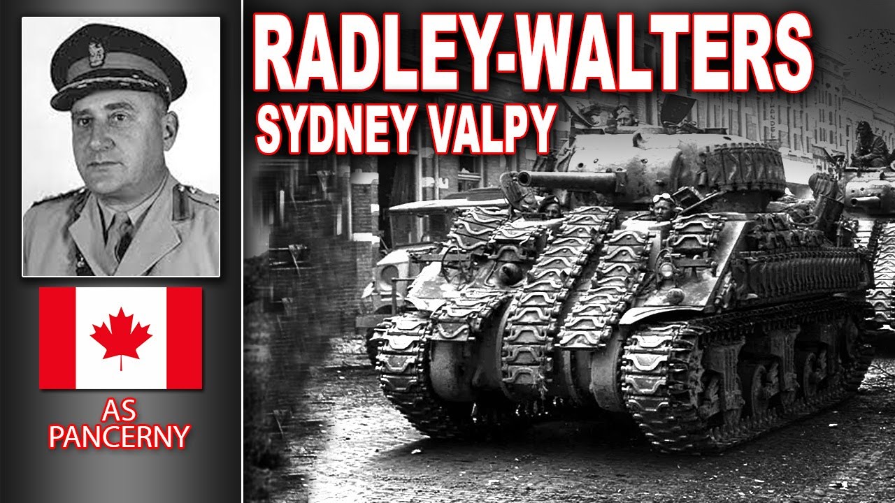 Sydney Valpy Radley-Walters - kanadyjski as pancerny - historia - YouTube