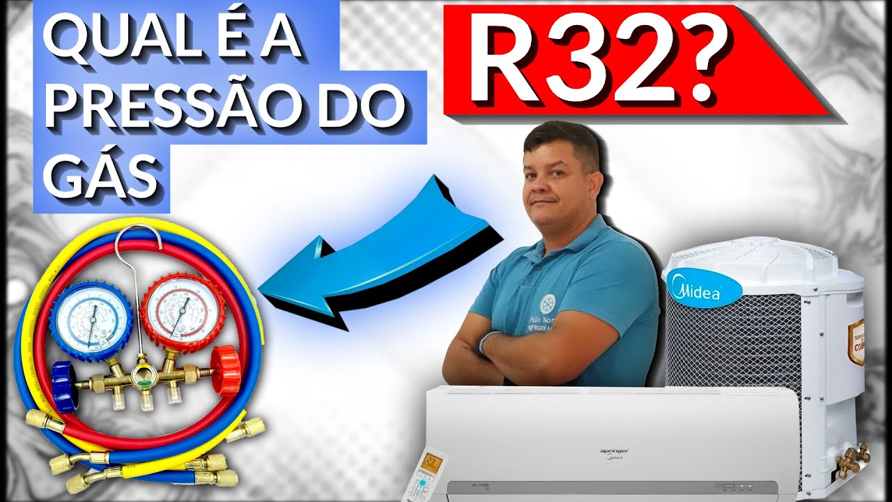🎯QUAL A PRESSÃO DO GÁS R32? - YouTube
