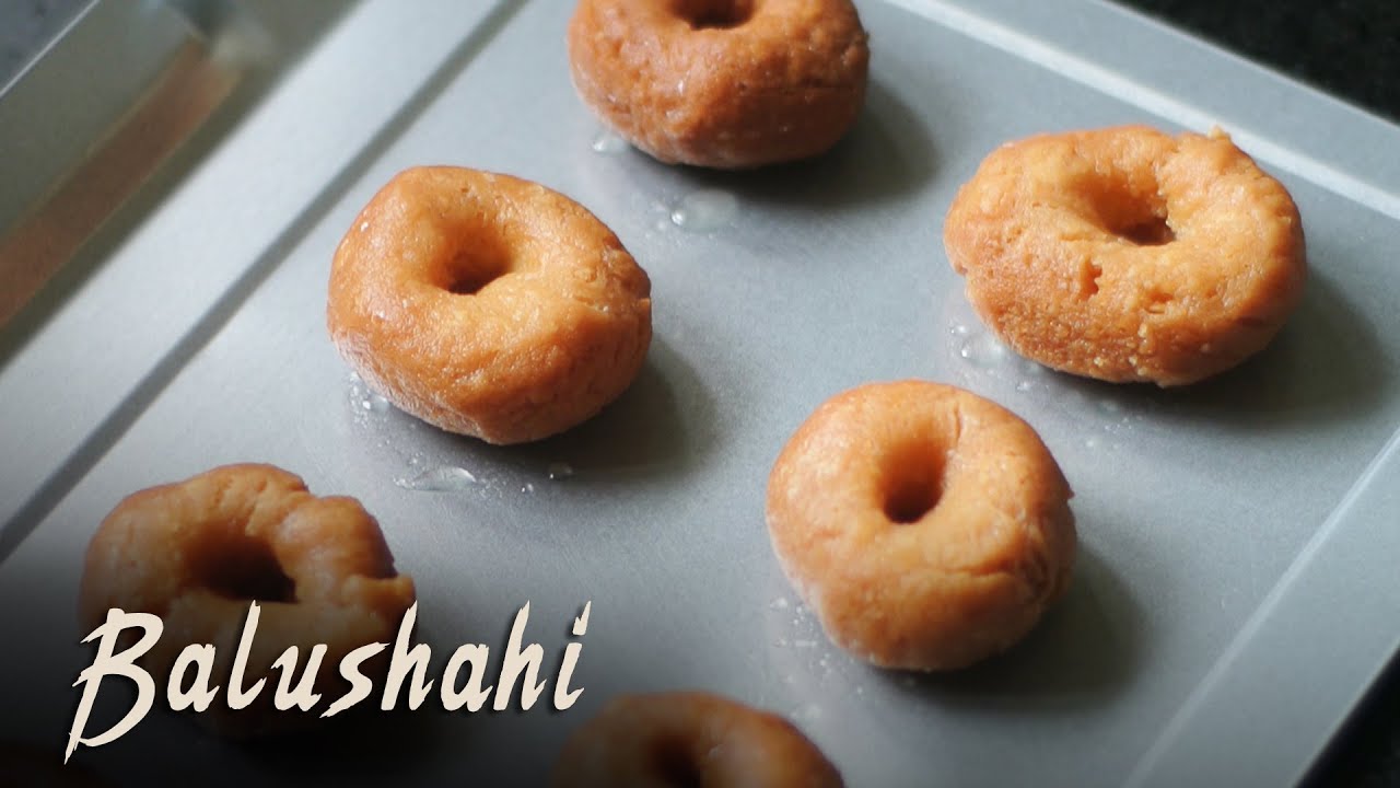 BALUSHAHI | बालूशाही (Vegan Recipe) - YouTube