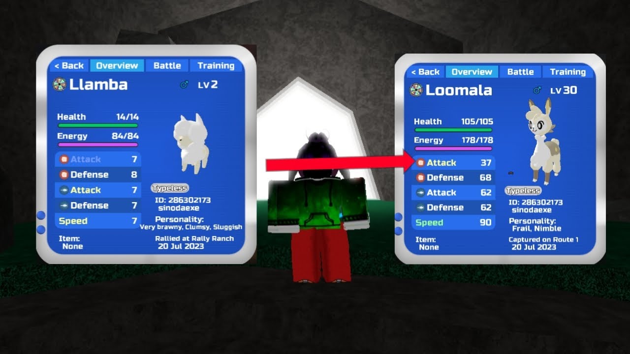 How to get llamba and Evolve It - Loomian Legacy - YouTube