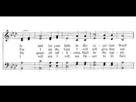 How Firm a Foundation by John Rippon (1787) - YouTube