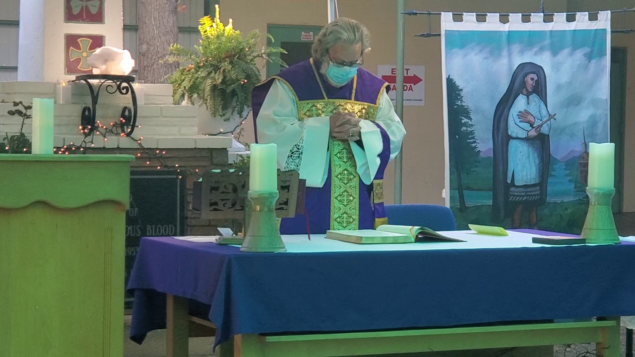 father Steve Porter # 1 ''''do not be afraid"""" Sunday mass 12/20/2020 ...