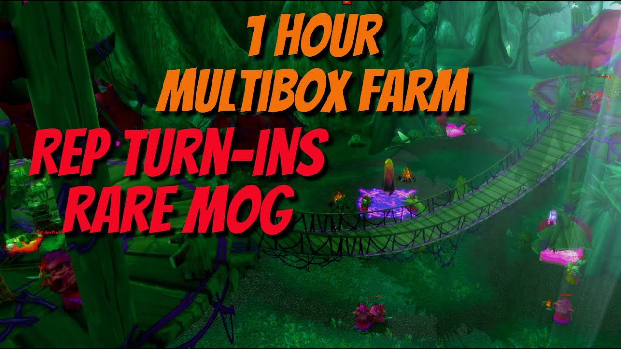 WOW Veil Skith Multibox Farm | Arakkoa Feathers - YouTube