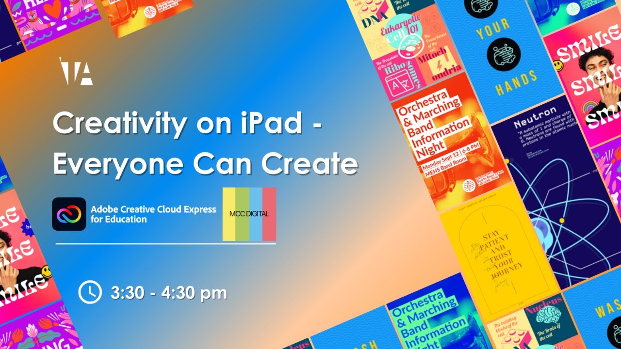 Creativity on iPad - Everyone Can Create - YouTube