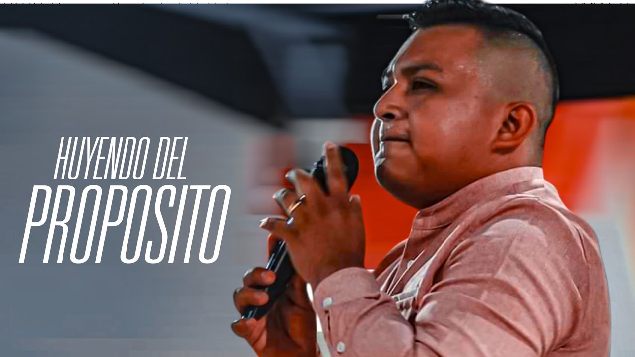 HUYENDO DEL PROPÓSITO - EVANGELISTA CARLOS MONTEJO - YouTube