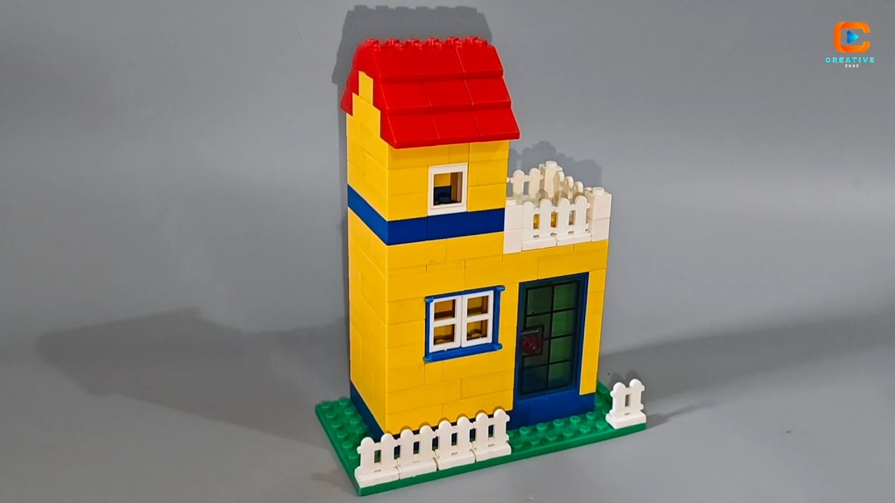 How To build a Lego House 🏡| Building Blocks Instructions | Diy #lego # ...