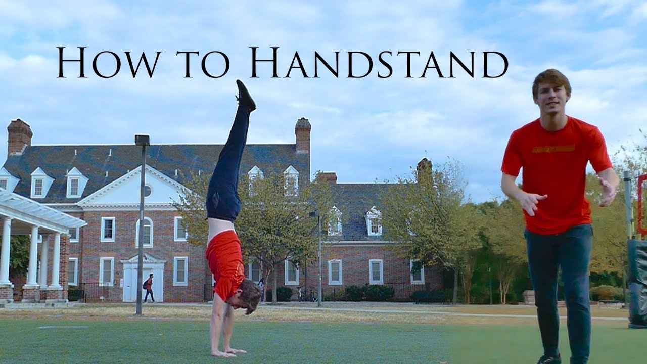 How to Handstand | For Tricking Athletes - YouTube