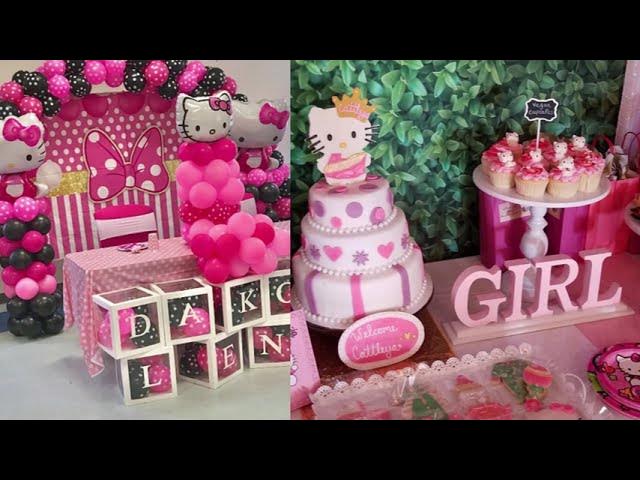 Hello Kitty Baby Shower Theme Hello Kitty Baby Shower Etsy