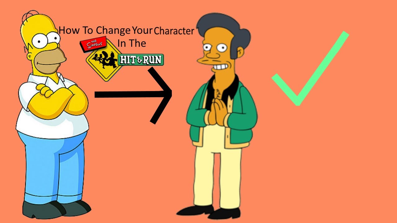 How to change into any character Modding The Simpsons: Hit & Run - YouTube