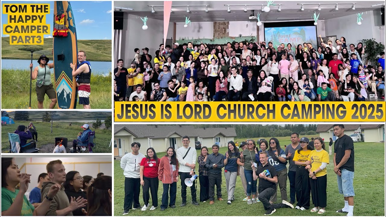 UNFORGETTABLE CAMPING OF TOM WITH JESUS IS LORD CHURCH MEMBERS - YouTube